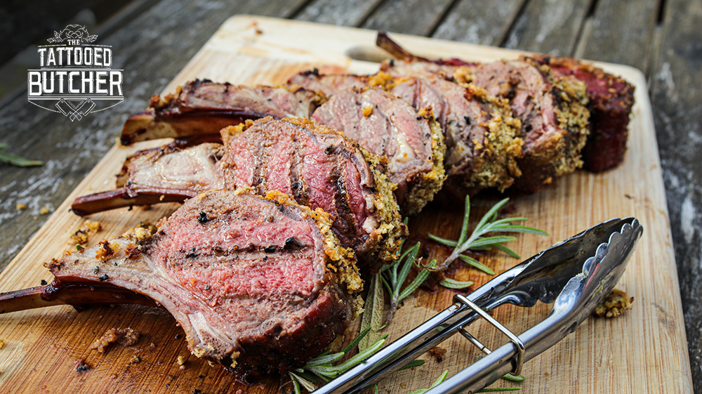Herb & Mustard Crumbed Lamb Rack Recipe | Oklahoma Joe’s NZ Herb & Mustard Crumbed Lamb Rack Recipe | Oklahoma Joe’s NZ